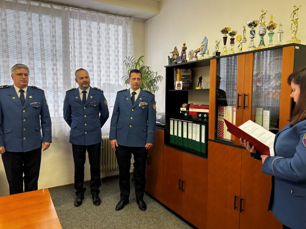 Prezident HaZZ vymenoval nového riaditeľa Okresného riaditeľstva HaZZ v ...