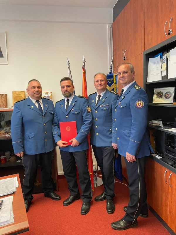 Vymenovanie nového riaditeľa Okresného riaditeľstva HaZZ v Nových ...