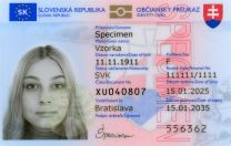 Vzory dokladov - občianske preukazy, Ministerstvo vnútra Slovenskej ...